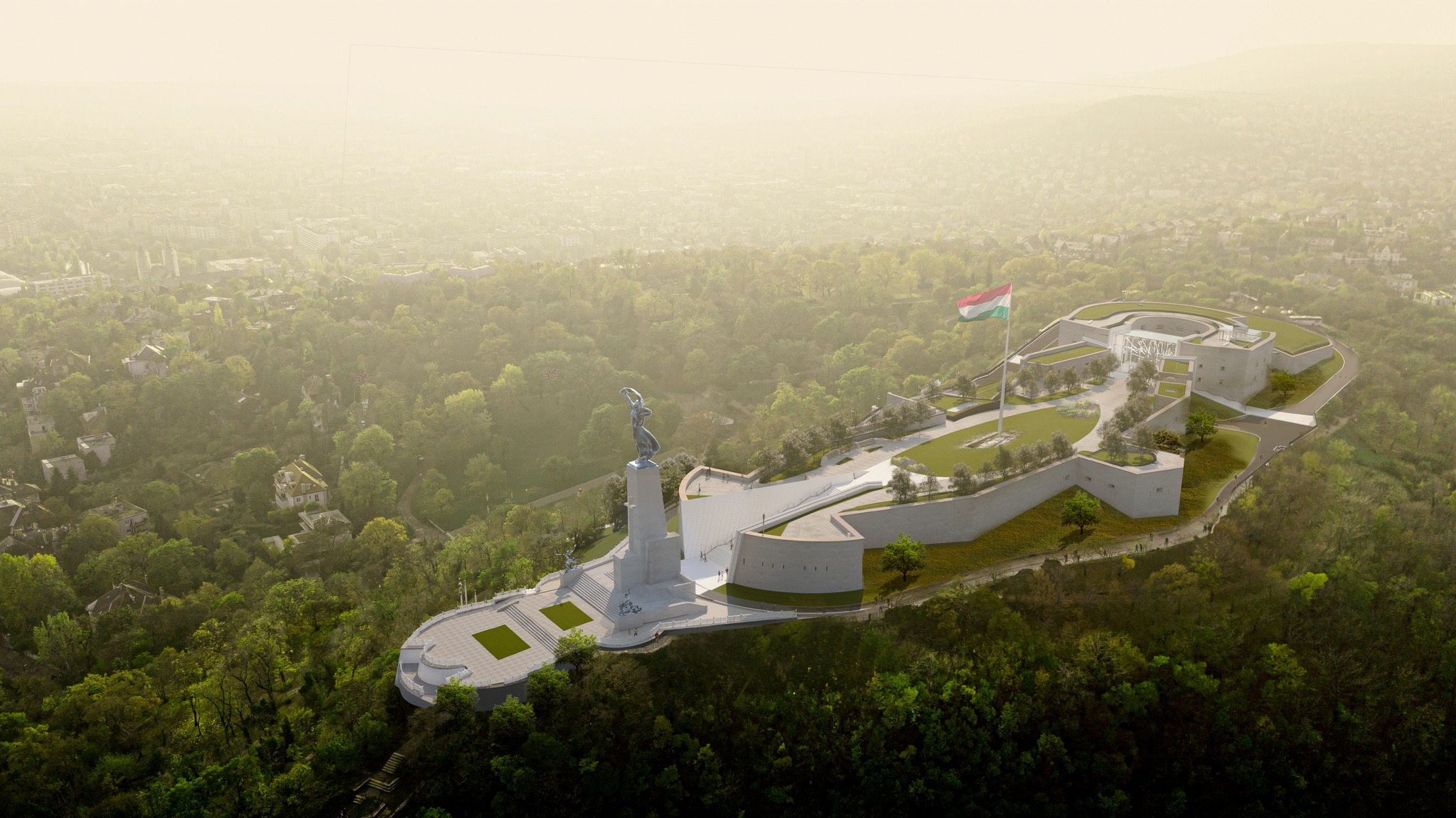 This is What The Renewed Citadel in Budapest will Look like