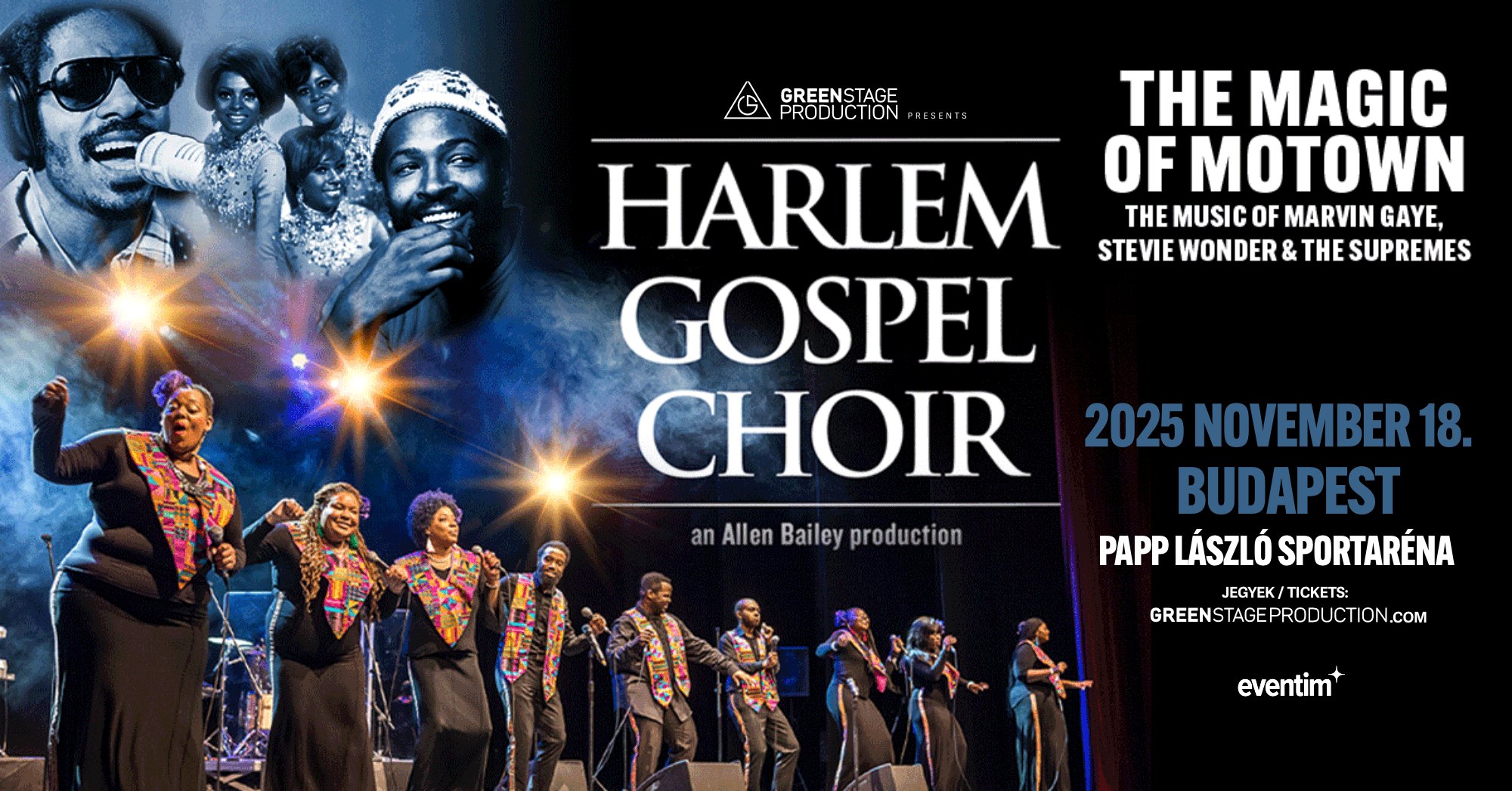 The World's Most Famous Gospel Choir returns to Budapest after 7 Years